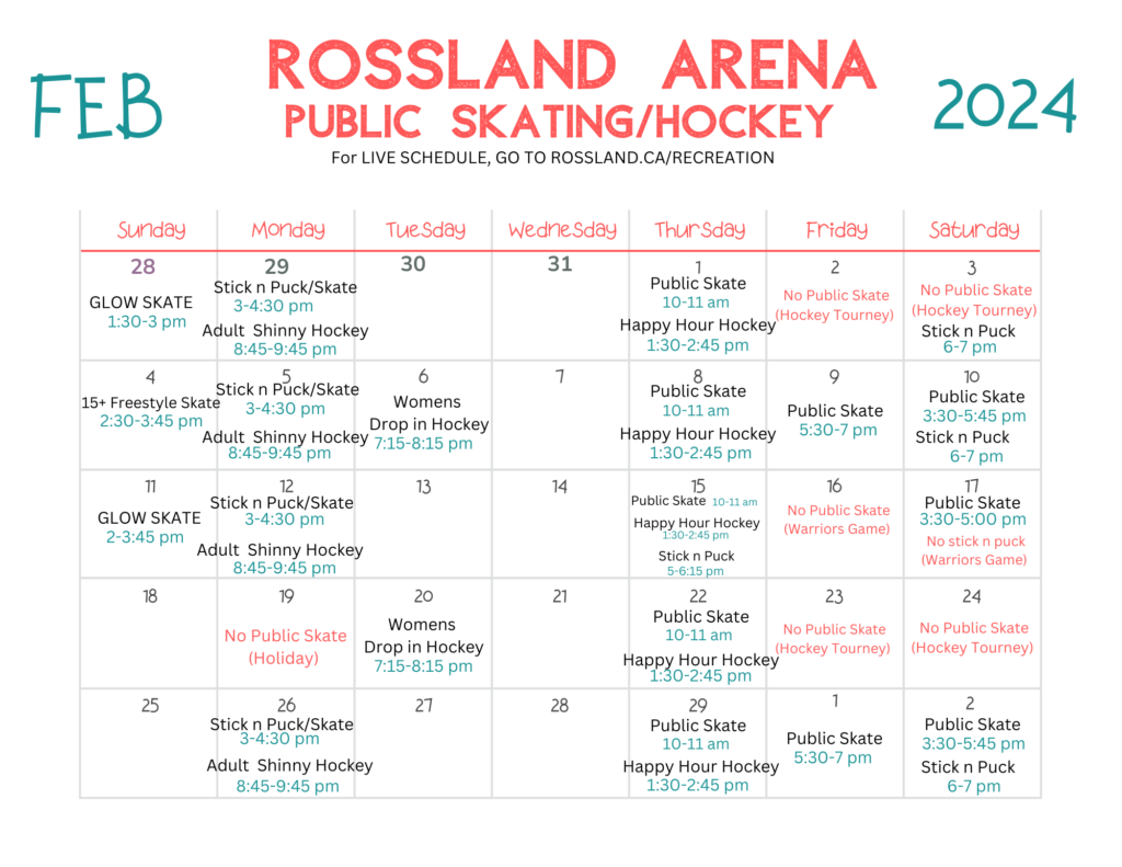 Rossland Recreation – Rossland